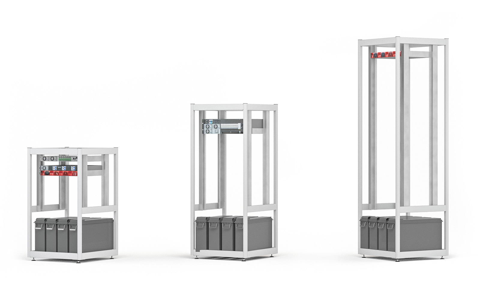 FLEXI – Open Frame racks | Telzas